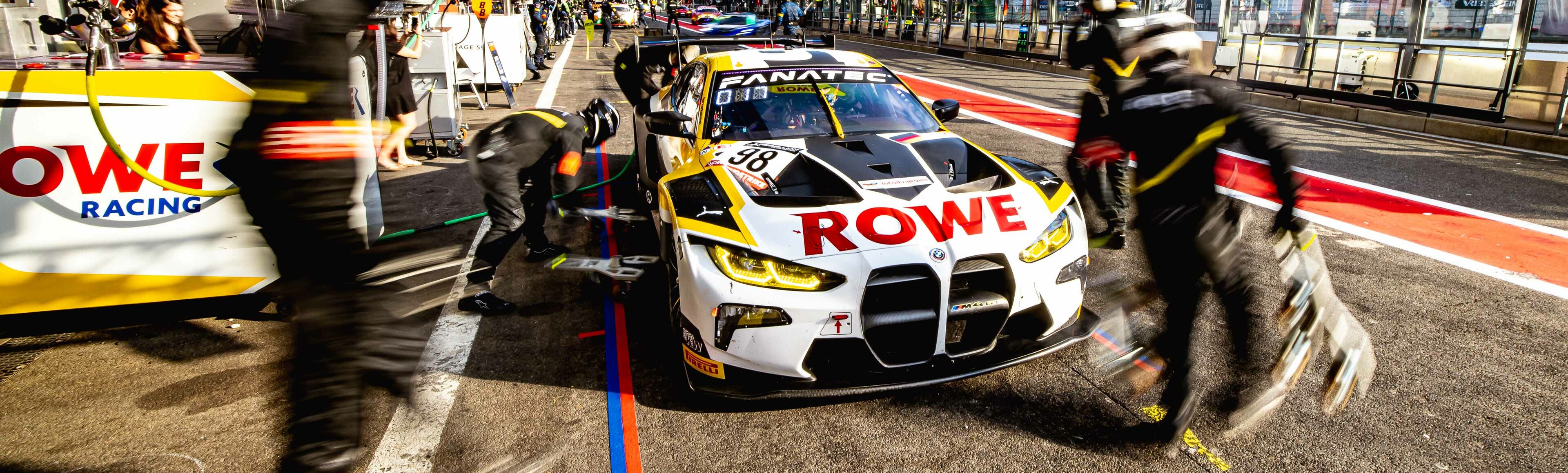 Beeindruckende Performance von ROWE bei den 24 Stunden von Spa | ROWE