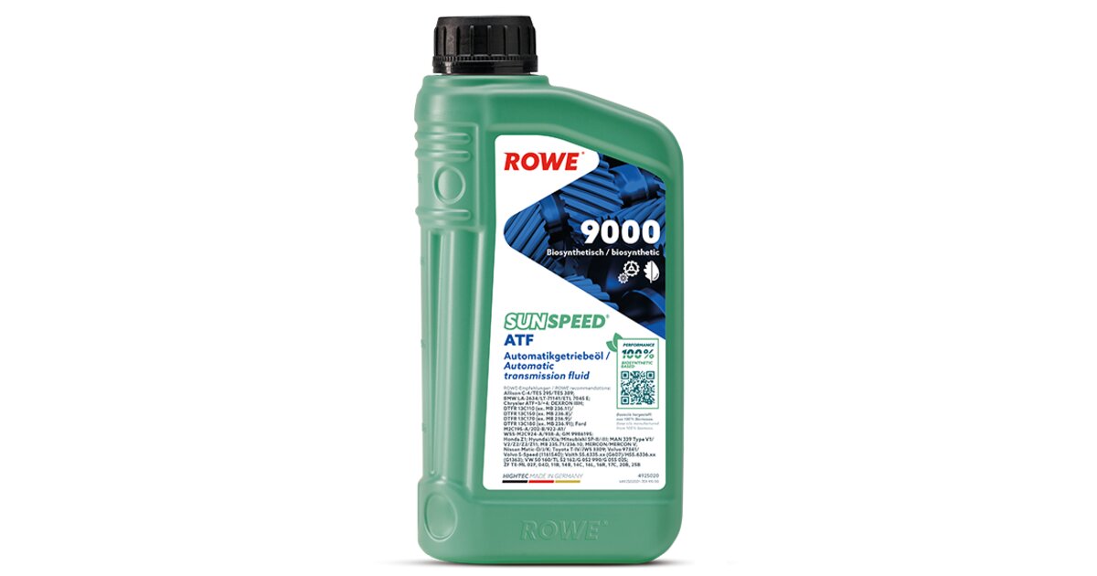 SUNSPEED ATF 9000 | ROWE